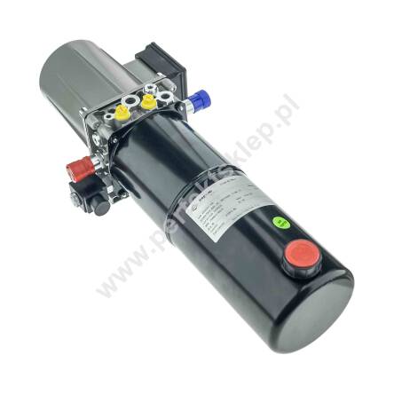 Zasilacz do rampy hydraulicznej ze składaną klapą najazdem uchylnym z 1 ...