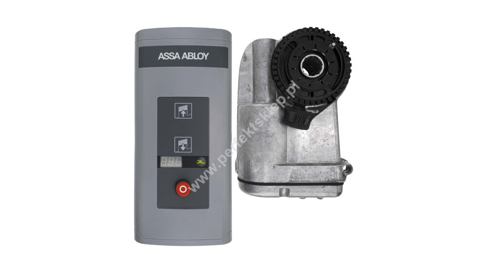 Napęd CDM9 z centralą sterującą ECS950 230VAC Crawford Assa Abloy nr ...