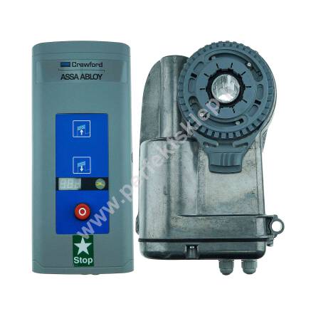 Napęd CDM9 z centralą sterującą ECS950 230VAC Crawford Assa Abloy nr ...