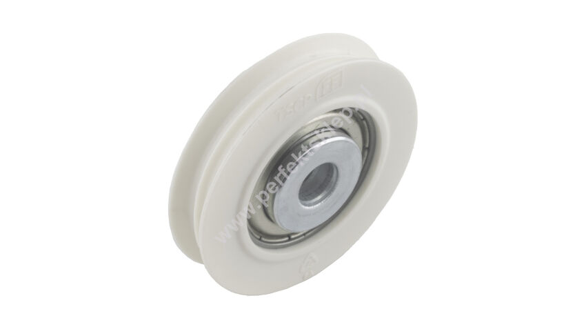 Koło linowe podwójne pośrednie D=45mm z łożyskiem precyzyjnym Flexi ...