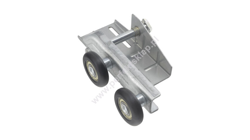 Rolka bieżna podwójna lewa z uchwytem górnym bramy przemysłowe serii 60 ...